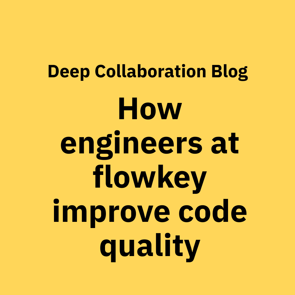 Improving code quality through synchronous code reviews